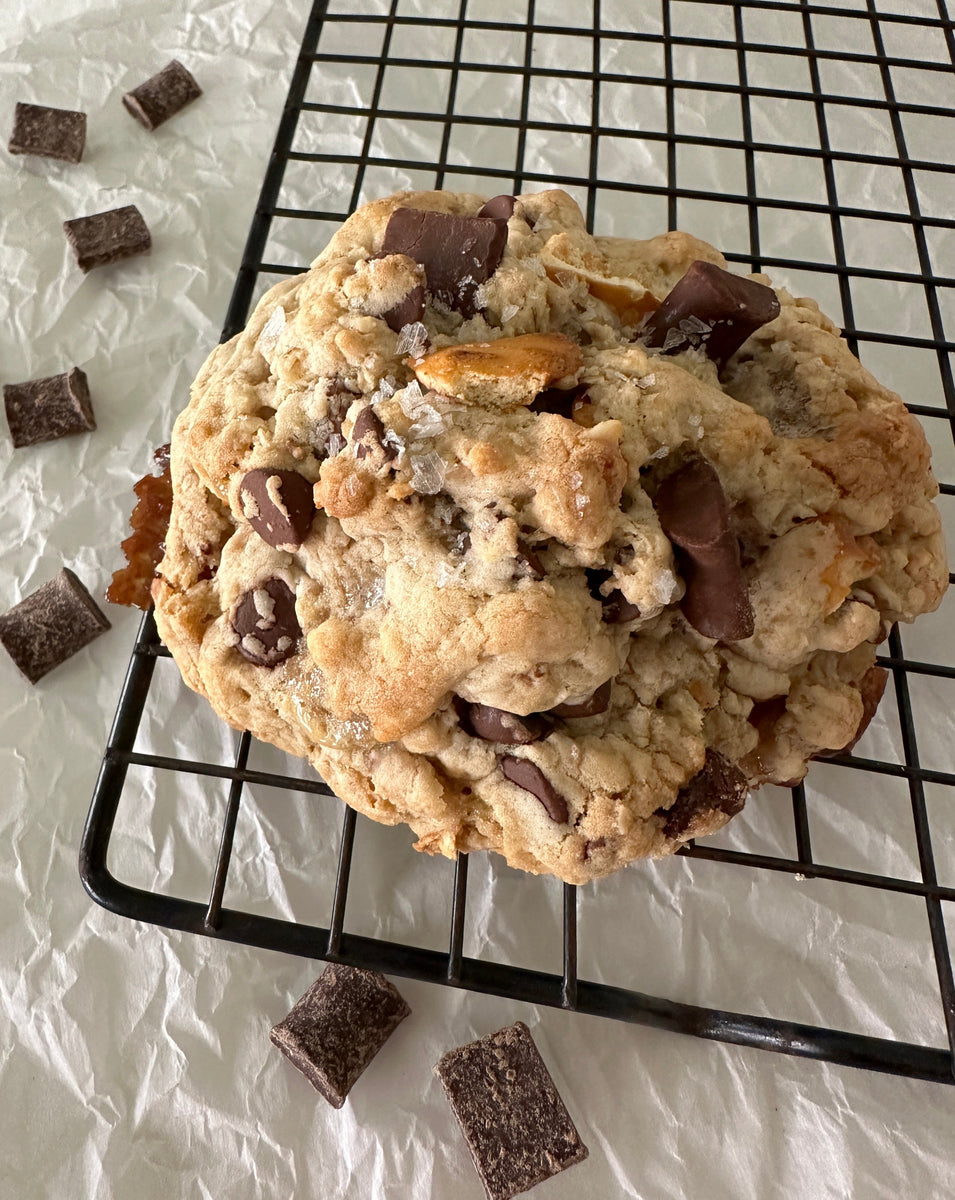 Jumbo Oatmeal Chocolate Salted Marshmallow Cookies Recipe – The Cookie Kitchen Bakery